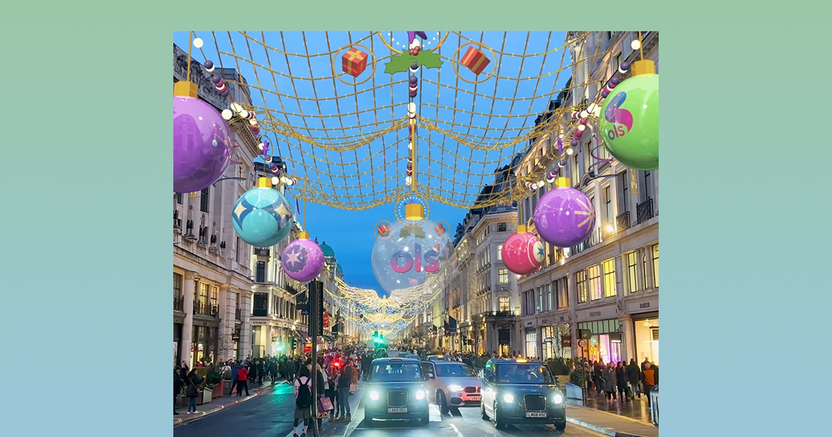Happy holidays in augmented reality | OLS Blog