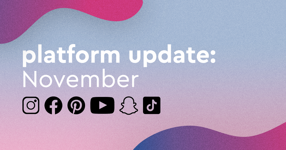 Platform Update: November | OLS Blog