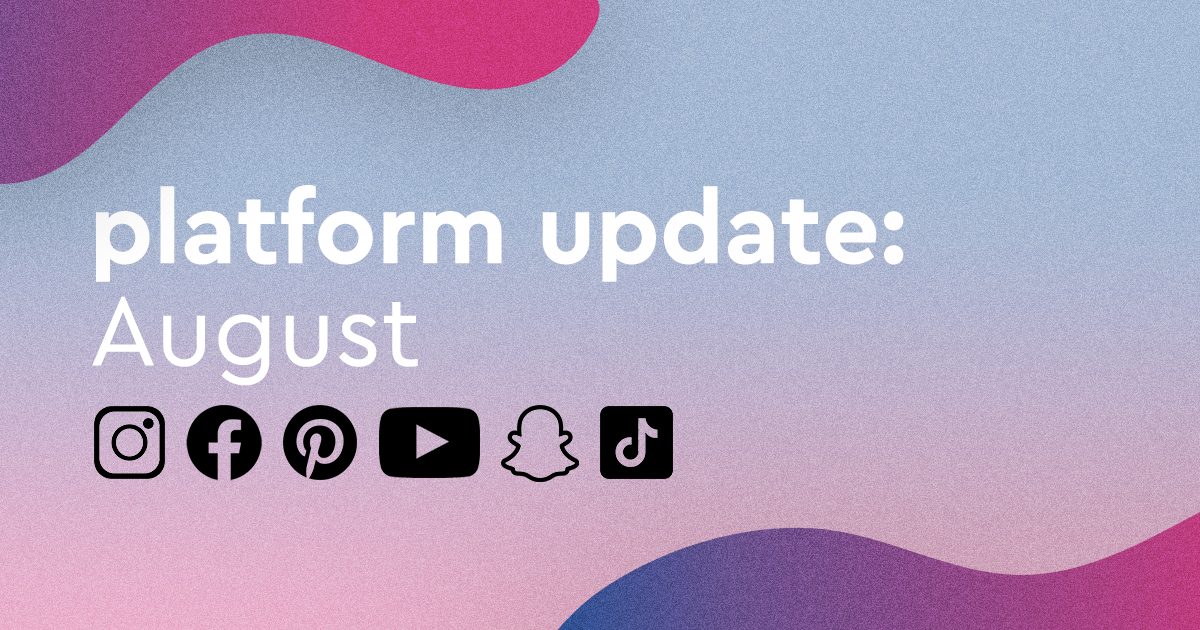 Platform Update: August | OLS Blog